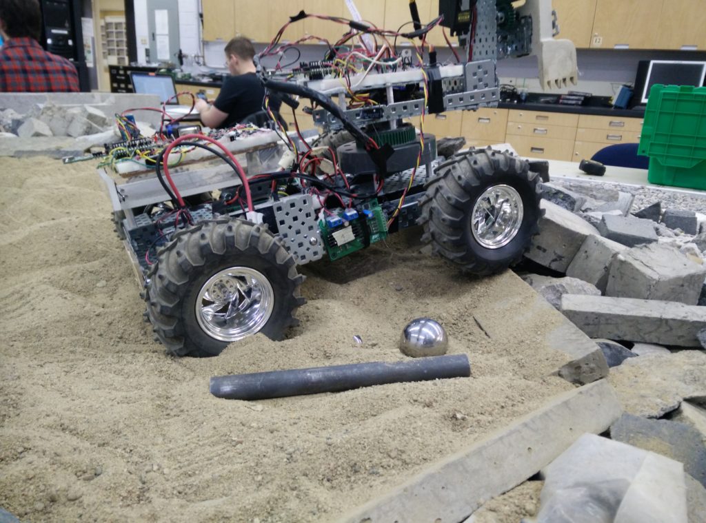 Semi-Autonomous Recovery Robot Prototype | Sameh Khan